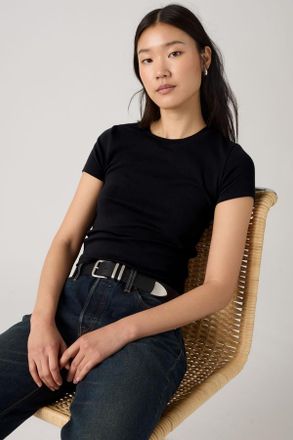 Levi's Baby Tee Essential - Femme - Noir / Anthracite Night - XS