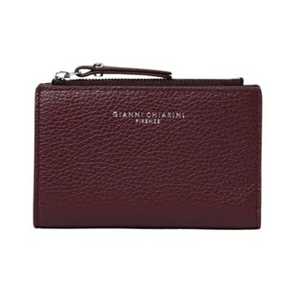 Gianni Chiarini Bordeaux Geldb&ouml;rsen f&uuml;r Stilbewusste - - Accessories - Damen - Rot - ONE SIZE