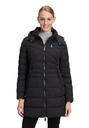 Gil Bret Steppjacke GIL BRET Damen mit abnehmbarer Kapuze, Damen, Gr. 36, schwarz, Obermaterial: 100% Polyamid; Besatz: 85% Polyester, 15% Polyurethan, taillie