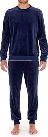 HOM Sweat dintérieur CATANE Pajama Top, Navy, M Mens