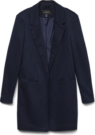 Vero Moda Damen Vmverina Ls Long Noos, Navy Blazer, 38