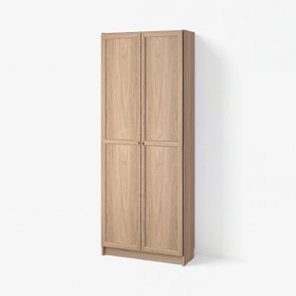 IKEA BILLY / OXBERG B&uuml;cherregal mit T&uuml;ren