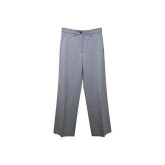 Nine In The Morning Femme, Pantalons, Gris, Taille: W29 Nadia Wide Pantalons