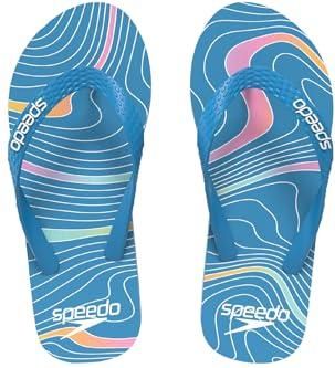 Speedo Tongs pour homme | Tongs | Chaussures de plage pour homme, bleu, pointure 8