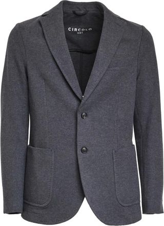 Circolo 1901 Homme, Vestes, Noir, Taille: L Blazer croisé
