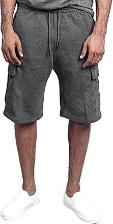 Generic Shorts courts pour hommes Shorts d&eacute;contract&eacute;s &agrave; cinq points Outils droits Ample Poche Pantalon d&eacute;t&eacute; pour hommes, gris, 3XL