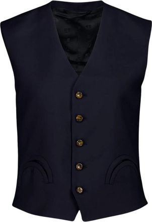 Blaz&eacute; Milano Femme, Vestes, Bleu, Taille: 40 FR First Class Feral Gilet
