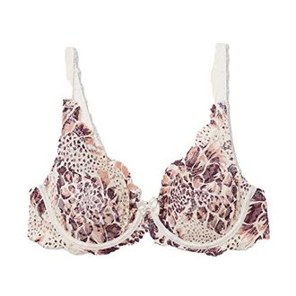 Playtex Soutien-Gorge à Armatures Flower Elegance, Multicolore (Ivory Dhalia), 130D Femme