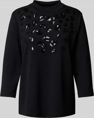 s.Oliver Black Label Regular Fit 3/4-Shirt aus Viskose-Mix