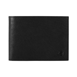 Piquadro Homme, Accessoires, Noir, Taille: ONE Size Portefeuille en cuir avec poche &agrave; monnaie