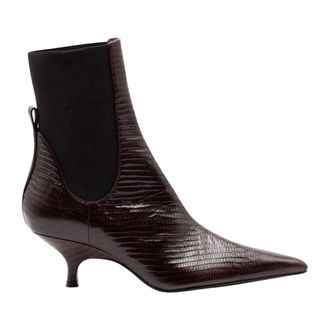 Gia Borghini Femme, Chaussures, Brun, Taille: 38 1/2 EU Tara Bottines