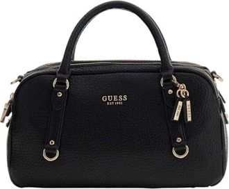 Guess sac à main sac à épaule bandoulière Marsha Box Satchel Black noir
