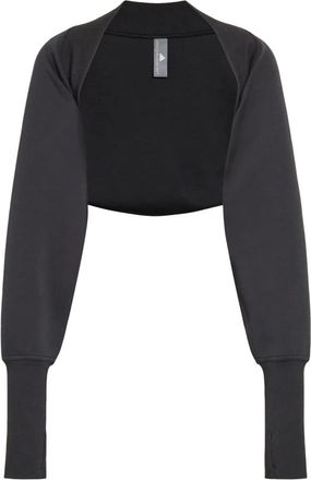 adidas by Stella McCartney Femme, Sport, Noir, Taille: 40 FR Studio SweaT-shirt Shrug