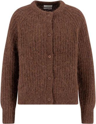 Fynch-Hatton Strickjacke CARDIGAN O-NECK HAIRY YARN *RWS