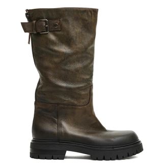 Elena Iachi Vintage Tank Sole Boot - - Shoes - Damen - Braun - 40 EU