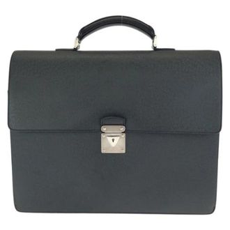 Louis Vuitton Pre-owned Taiga Leder Aktentasche - - Pre-owned - Herren - Schwarzk - ONE SIZE