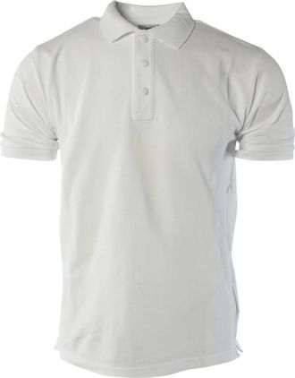 Woolrich Homme, Tops, Blanc, Taille: XL Polo en piqu&eacute; de coton