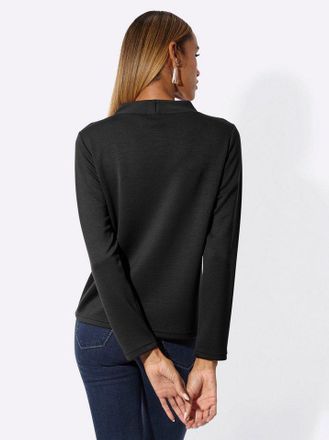 Cr&eacute;ation L T-Shirt Modal-Mix-Sweatshirt Langarm