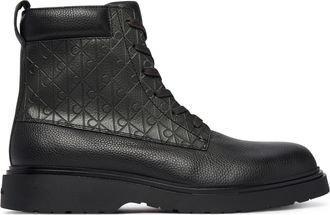 Calvin Klein Schn&uuml;rschuhe Calvin Klein Combat Ess HM0HM02244 Schwarz