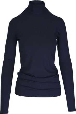 Akris Jersey-Langarmshirt - Blau