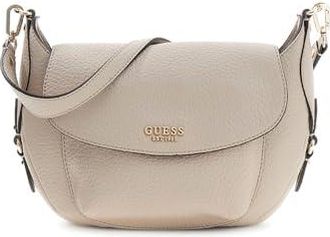 Guess Sac &agrave; bandouli&egrave;re femme Marsha light taupe Taille du sac: Moyen