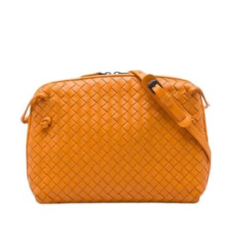 Bottega Veneta Pre-owned Nodini Schultertasche - - Pre-owned - Damen - Orange - ONE SIZE