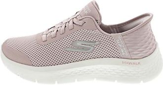 Skechers Chaussures &agrave; Enfiler GO Walk Flex Grand Entry pour Femme, Bordure Textile Mauve, 42 EU