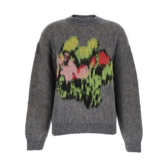 Msgm Msgm, Damen, Strickwaren, Mehrfarbig, XSGröße