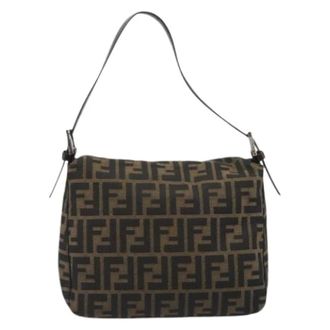 Fendi Sac bandouli&egrave;re vintage Pre-owned - Femme - Pre-owned - Brun - Taille: ONE Size