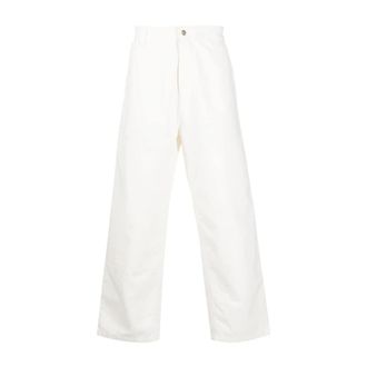 Carhartt Work in Progress Wide Panel Pant - - Trousers - Herren - Wei&szlig; - S