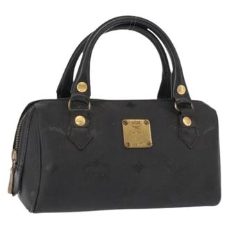 MCM Pre-owned Plastic Handbag - - Pre-owned - Damen - Schwarzk - ONE SIZE