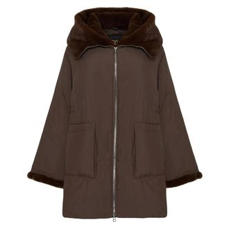 Cesare Gaspari Parkas - Femme - Manteaux - Brun - Taille: 40 FR