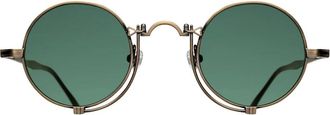 Matsuda Lunettes de soleil rondes 10601H - unisex - Accessoires - Multicolore - Taille: 45 MM