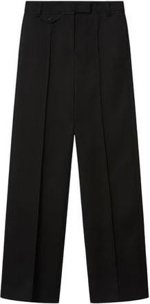 Isabel Marant Pantalon tailleur Lusia &agrave; rabat ceinture en laine