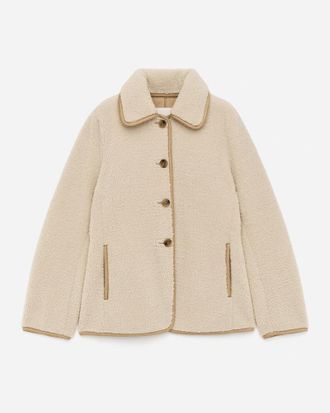 Arket Teddyjacke -Beige