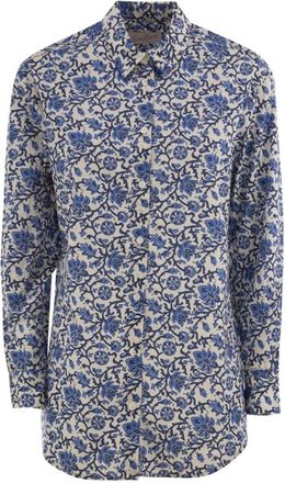 MC2 Saint Barth Femme, Chemises, Multicolore, Taille: 42 FR Brigitte Cotton Shirt