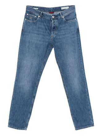 Brunello Cucinelli jean à poches multiples - Bleu