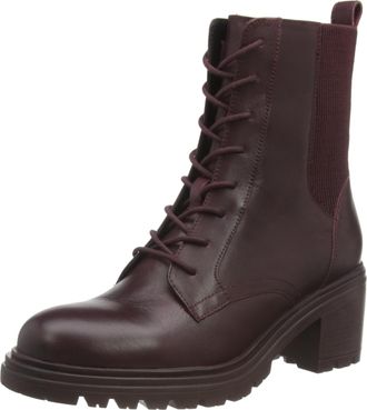 Geox Damen D Damiana Ankle Boot, Wine, 39.5 EU