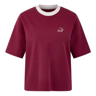 Marc Cain Femme, Tops, Rouge, Taille: 40 FR T-shirt Classique