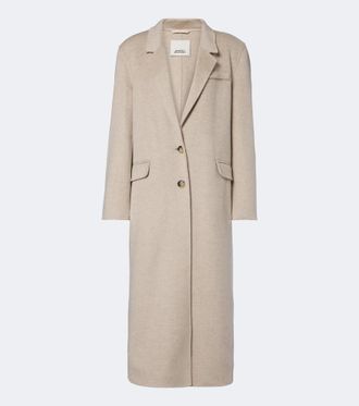 Isabel Marant Manteau Clesa en laine et cachemire