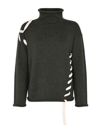 Alpha Studio Rollkragenpullover - Dunkelgr&uuml;n