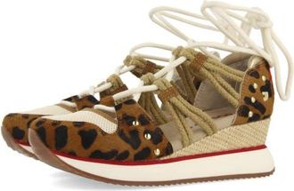 Gioseppo Femme Kewaskum Sandale de Sport, léopard, 40 EU