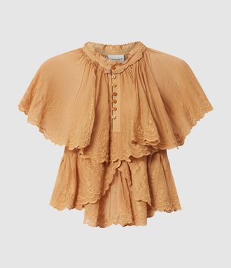 Isabel Marant Top Lorna Caramel