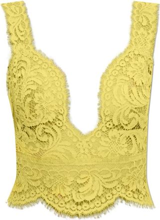 Dsquared2 Femme, Tops, Jaune, Taille: 34 FR Transparent Top