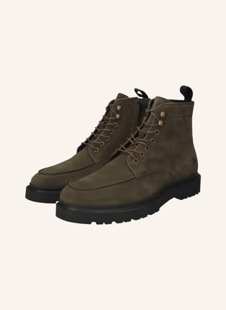 Blackstone Schn&uuml;rboots gruen