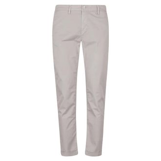 Re-hash Chinolino Hose mit Umschlag - - Trousers - Herren - Grau - W32