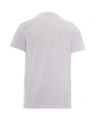 A Bathing Ape Mens T-Shirt College White Cotton T-Shirts And Polos