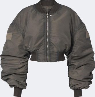 Rick Owens Veste bomber Secchia en satin