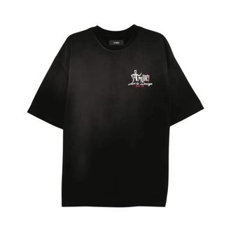 Amiri Camiseta MC - - Tops - Herren - Schwarzk - L