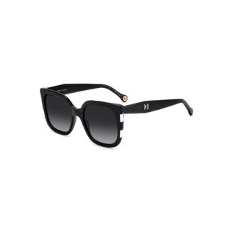 Carolina Herrera Femme, Accessoires, Noir, Taille: 54 MM Lunettes de soleil 0128/S 80S(9O)